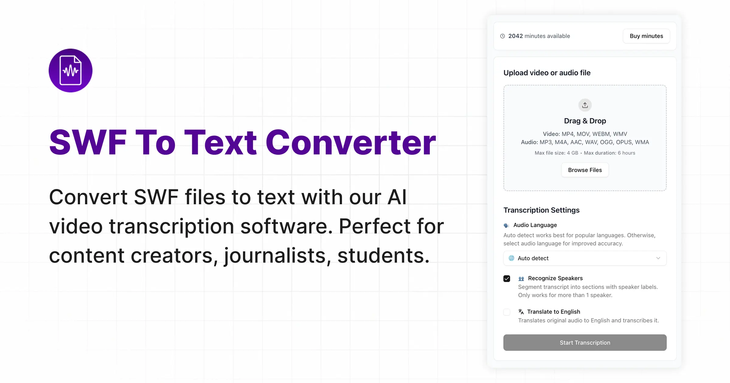 SWF to Text Converter: Transcribe SWF to Text